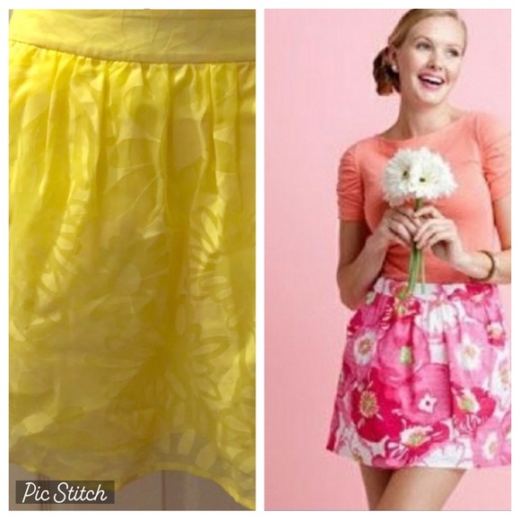 Lilly Pulitzer | Skirts | Lilly Pulitzer Whitley Mini Skirt Floral ...
